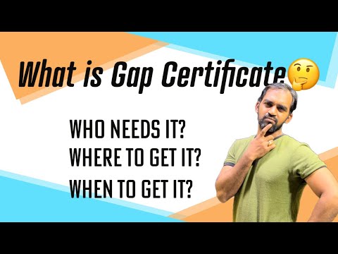 What is Gap certificate 🤔 | Who needs it? | NEET Counselling 2023