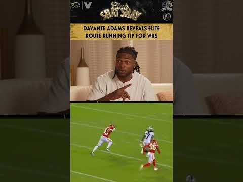 Davante Adams Reveals Elite Route Running Tip For WRS | CLUB SHAY SHAY