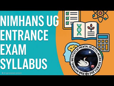 NIMHANS ENTRANCE EXAM SYLLABUS 2025|| AIIMS ENTRANCE EXAMINATION #bscnursing #lbsapplication