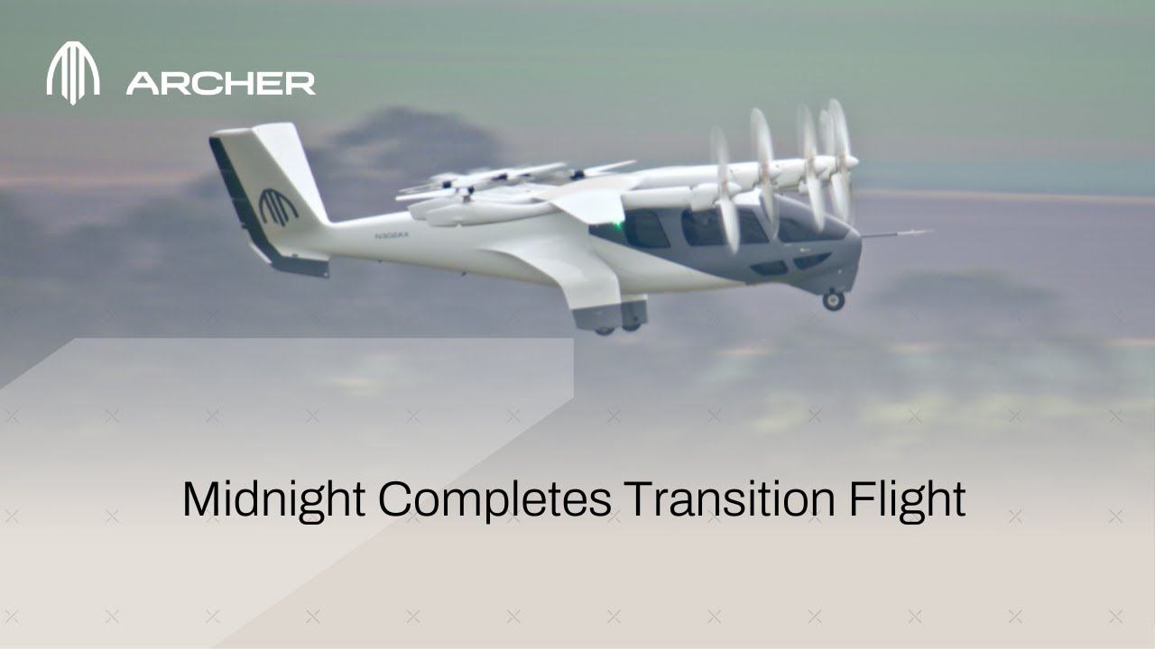 The Archer Midnight (Probably) Becomes the Largest eVTOL to Nail ...