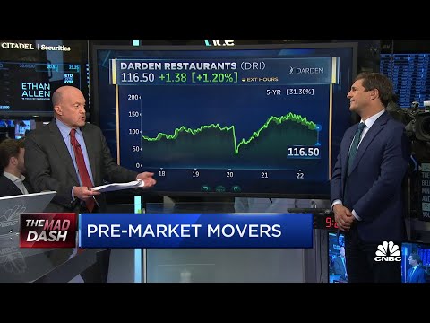 Jim Cramer: Darden Restaurants is a textbook example of how to 'beat the bears'