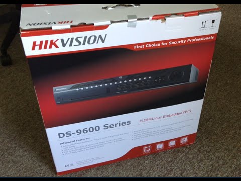 Hikvision NVR setup DS-9632NI-ST DS-2CD2132F-I security camera system Full & complete programming