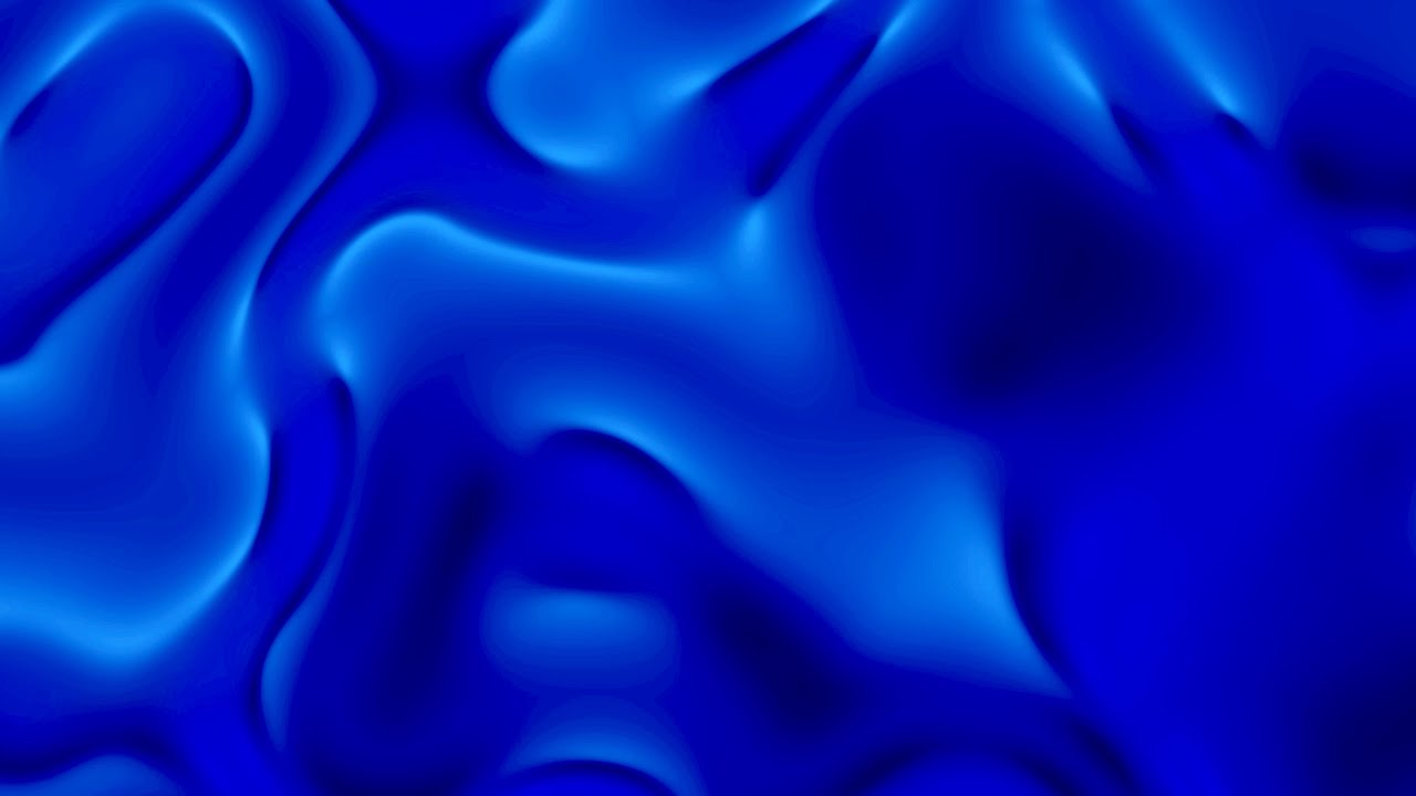 Blue Liquid Gradient Background - Blue Abstract 4K Free Background Video - No Copyright Screensaver