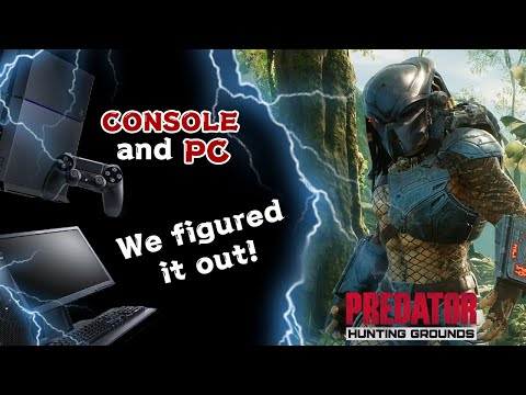 How To Play With Your Console Friends As PC Player! Predator Hunting Grounds