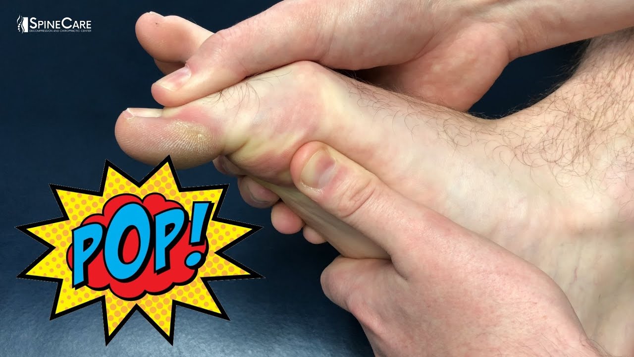 How to Self Adjust Your Big Toe