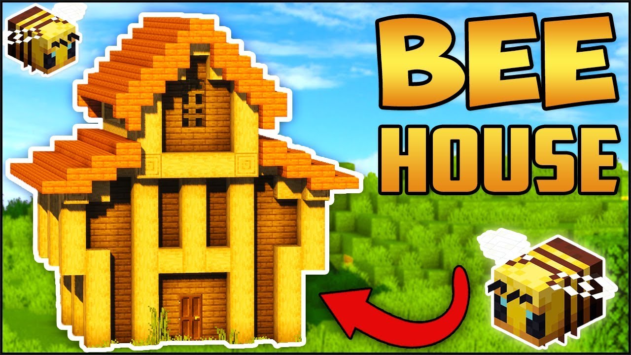Minecraft 1.15 Bee Farm + Bee House Tutorial