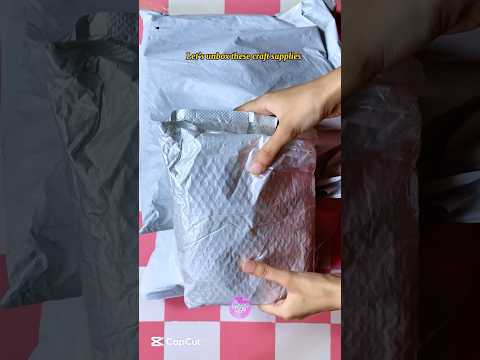 Art supplies Unboxing ๐ฑ #haul #unboxing #craft #diy
