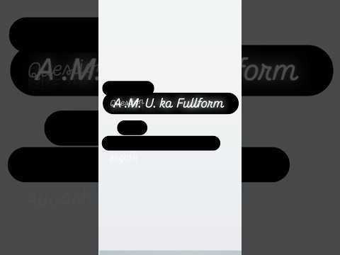 A.m.u.ka Fullform