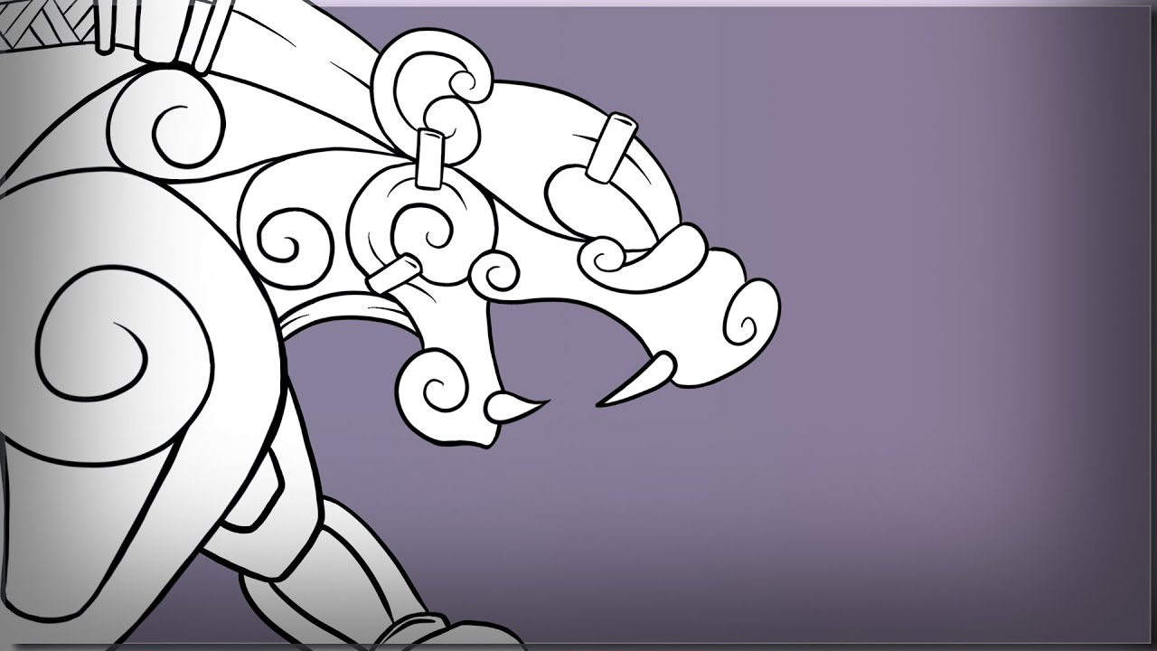 Viking Bear Sketch - IPad Pro Timelapse