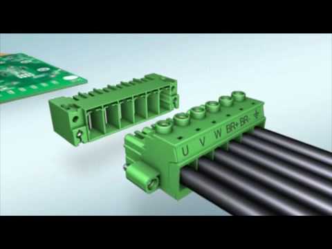 Pluggable Power PCB connector up to 115 Amps - Phoenix Contact