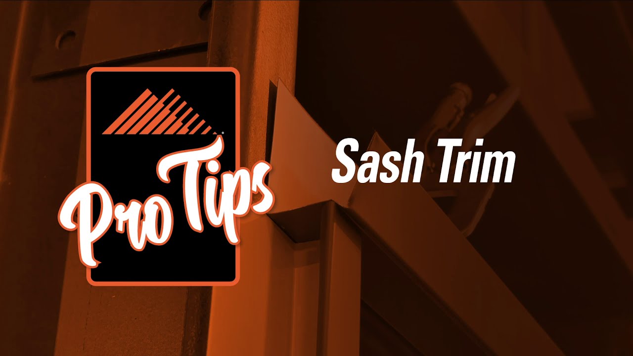 Mueller Pro Tip - Sash Trim