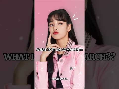 HAPPY BIRTHDAY LISA ππ₯³ #birthday #lisa #blackpink @MOONLOVER4321
