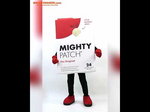 Mighty Patch Mascot Costume for Mighty Patch, UK | Mascot Makers ...