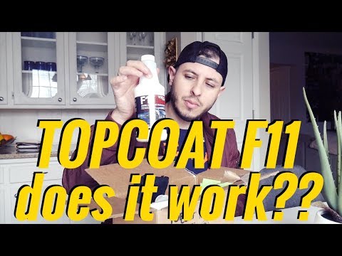 Does Topcoat F11 work? A review.