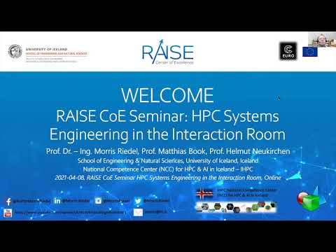 RAISE CoE Training: HPC Systems Engineering in the Interaction Room