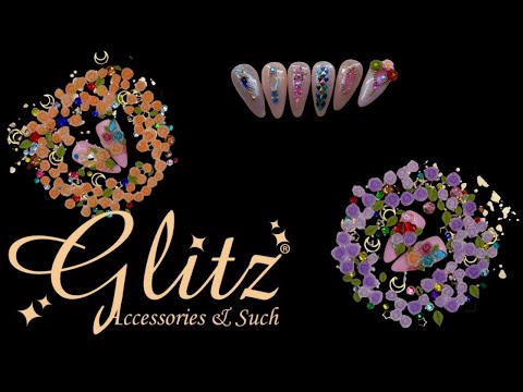 @NancyTranBeauty4ever Glitz Unboxing Rose Garden + Crystals Kit