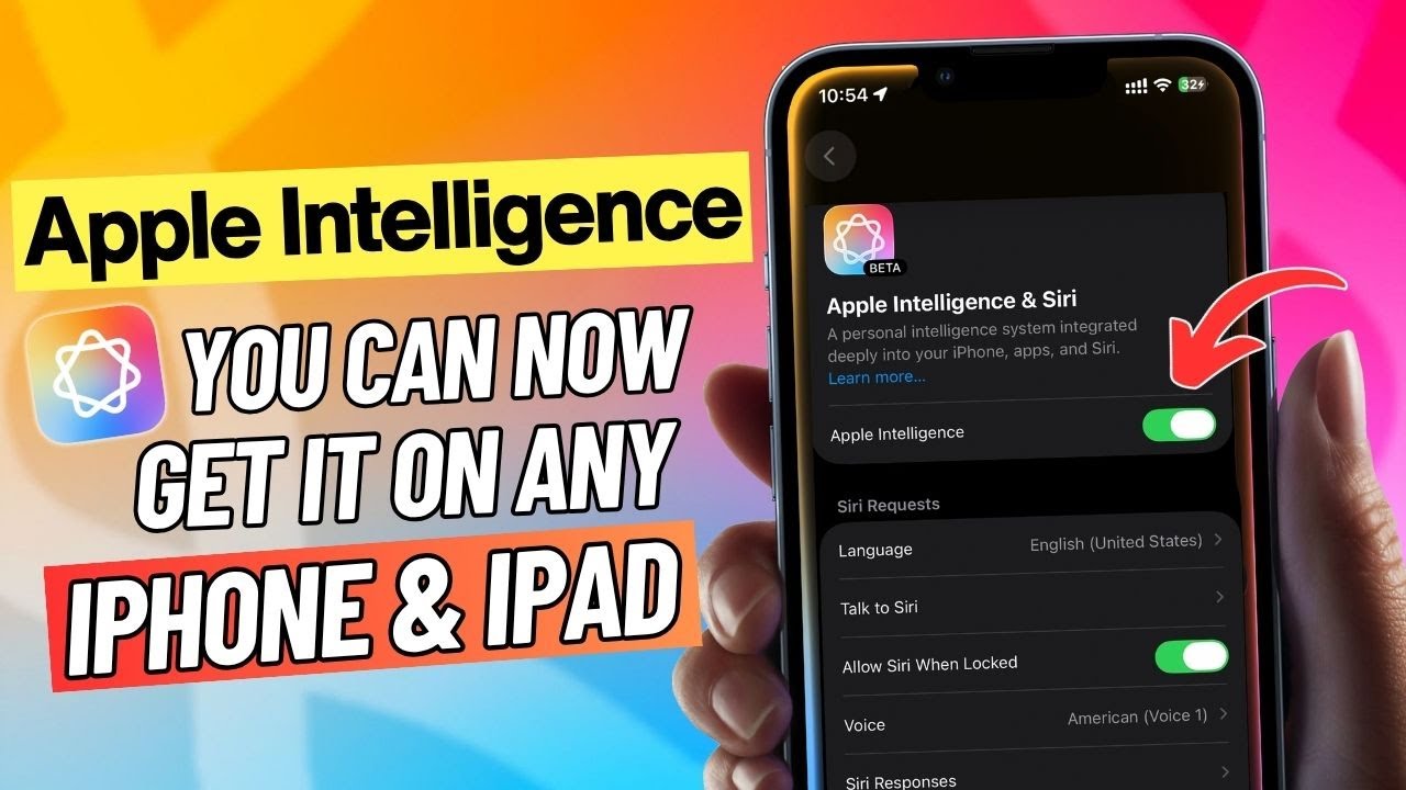 Get Apple Intelligence on Any Older iPhone/iPad (iOS 18–26) | Misaka26