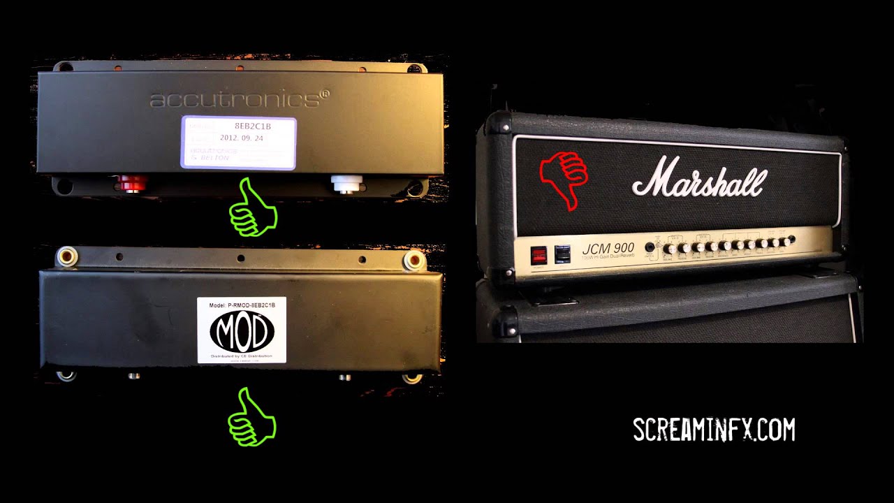Aftermarket Spring Reverb Comparison - Accutronics vs MOD vs Marshall JCM 900