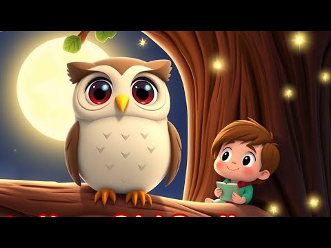 A Wise Old Owl With Lyrics | Nursery Rhymes For Babies |@ JollyJigglesPoems