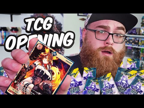 I Cracked Open 1st Edition VCard TCG by @GamerSupps and PULLED HEAT!