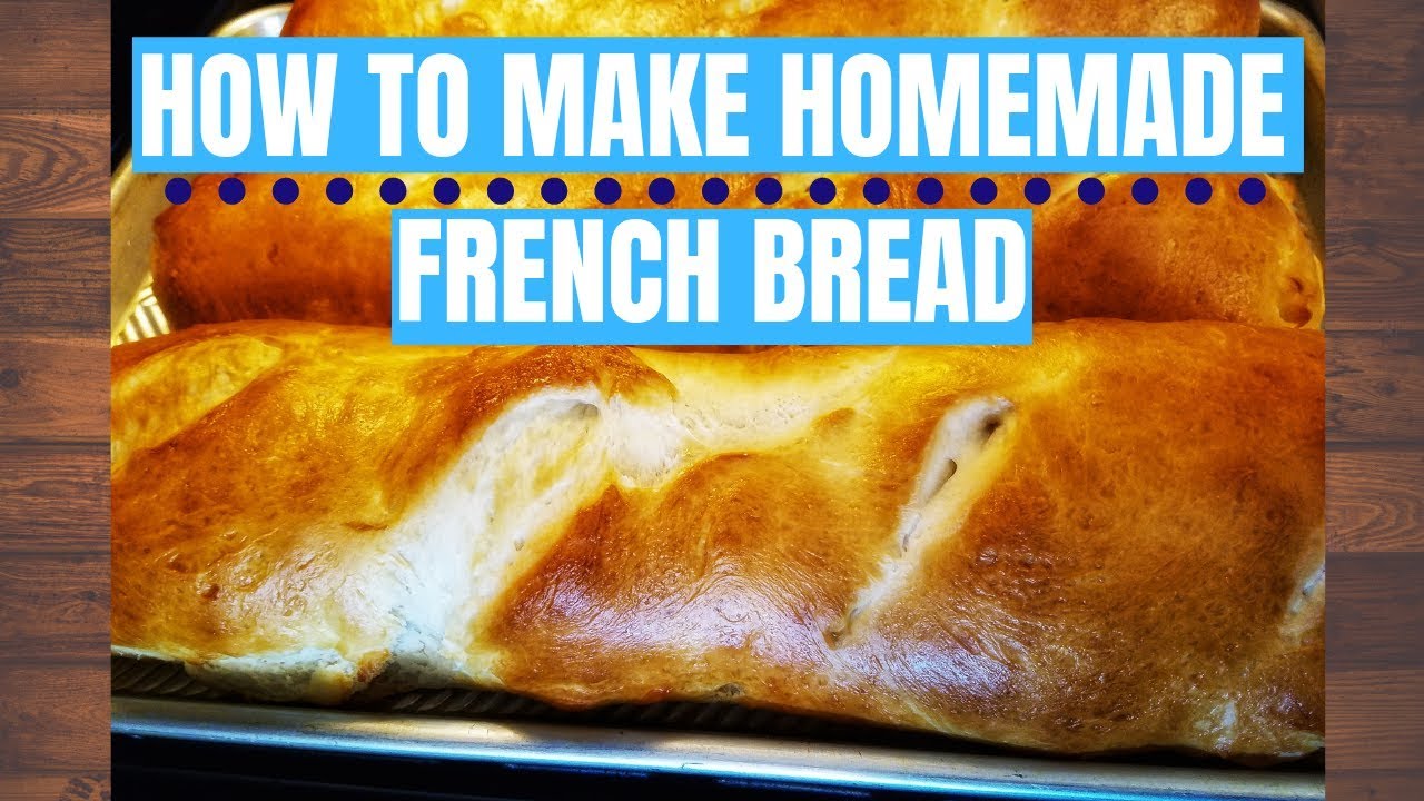 HOMEMADE FRENCH BREAD || How to make French Bread
