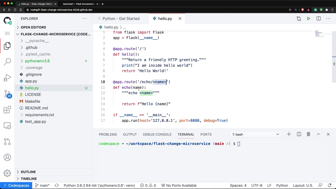 What is Flask and how do you use it?