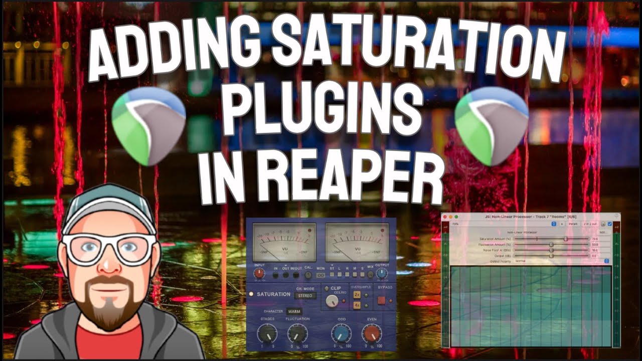 Adding Saturation Plugins in REAPER