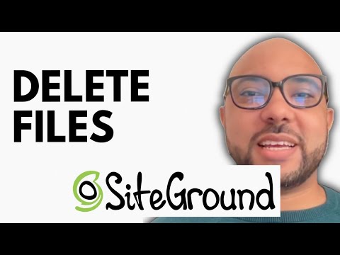 How to Delete Files in SiteGround
