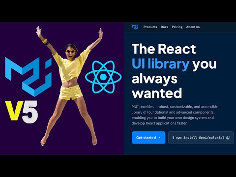 material ui responsive navbar part1 #3 Material UI 5 React tutorials
