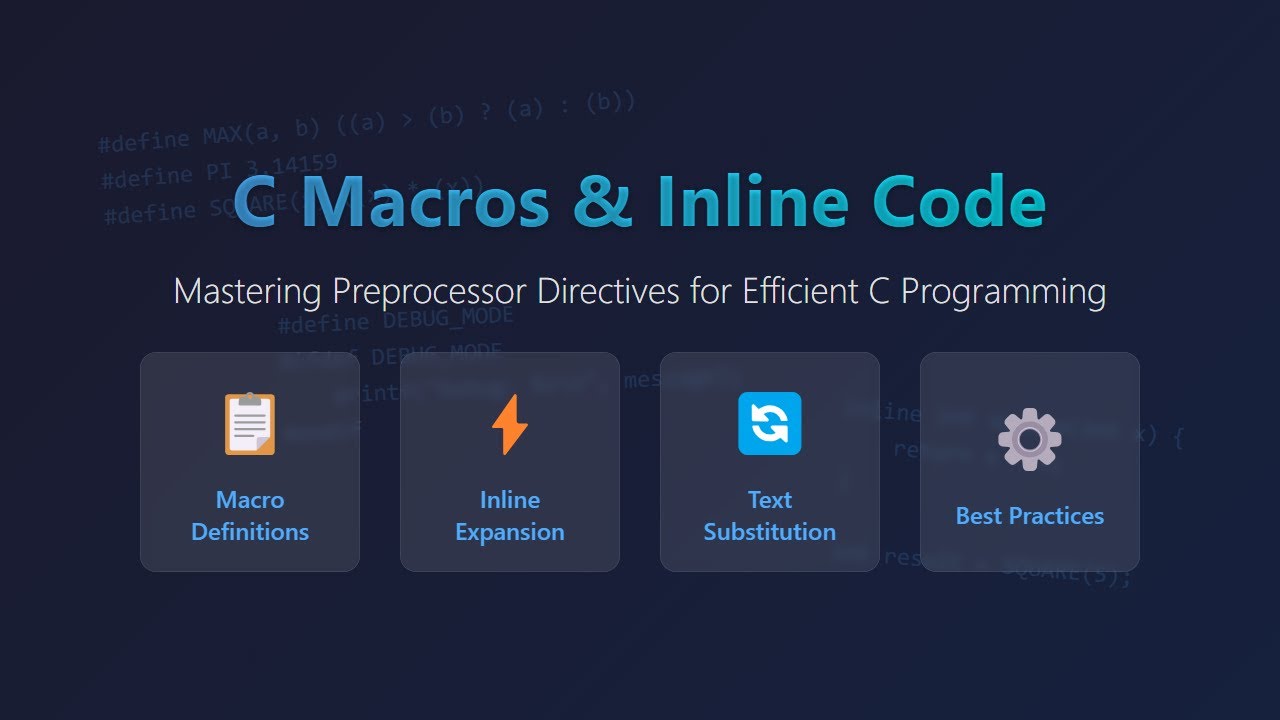 C Macros and Inline Functions: Boost Your Code Efficiency! 🚀