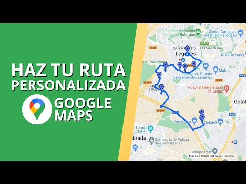 Cómo hacer una ruta personalizada en Google Maps