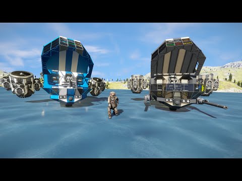 Steam Community :: Video :: Space Engineers Dingo D&E Thrust Vector Ship (WIP)
