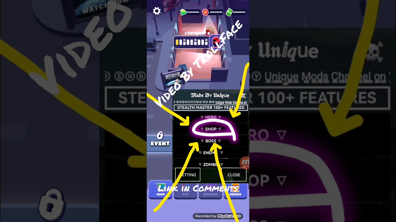 Stealthmaster Mod menu Free no pasword Link  in comments ¦ Update lasted version All unlocked