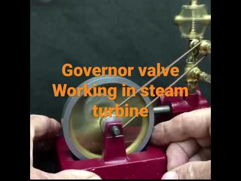 Governor valve Working in steam turbine