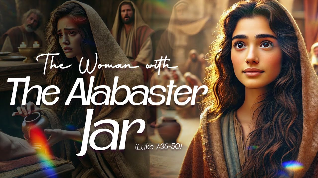 The Woman with the Alabaster Jar ||A Story of Redemption & Love 💖|| Bible story #biblestories #bible