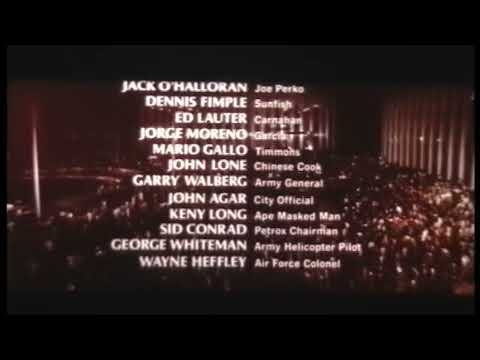 King Kong (1976) - MPAA Rating Card (PG)