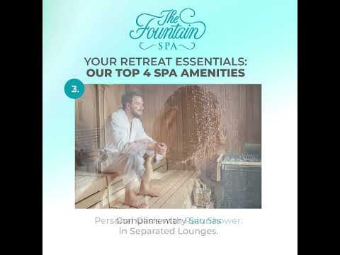 The Fountain Spa | Unwind in Bliss | Top Amenities