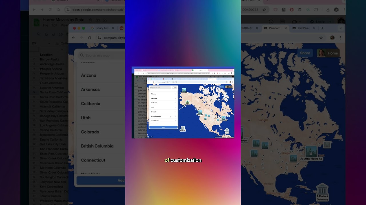 Turn an Excel File  or CSV to a Map 2024 (or a Google Sheet)  #interactivemap