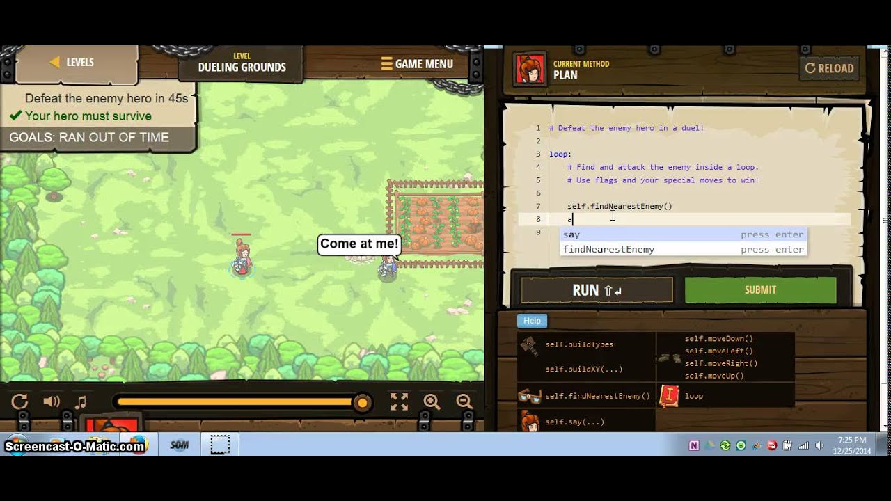 Code Combat Python Edition Part 7