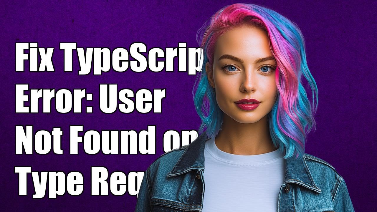 Fixing TypeScript Error: Property 'user' Does Not Exist on Type 'Request'