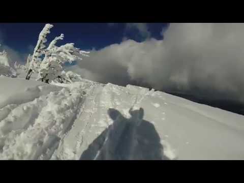 Backcountry Bluebird Waist-high POW on Tumalo Mt