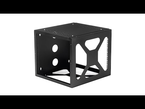 8U Sideways Wall-Mount Rack for Servers - RK819SIDEM | StarTech.com