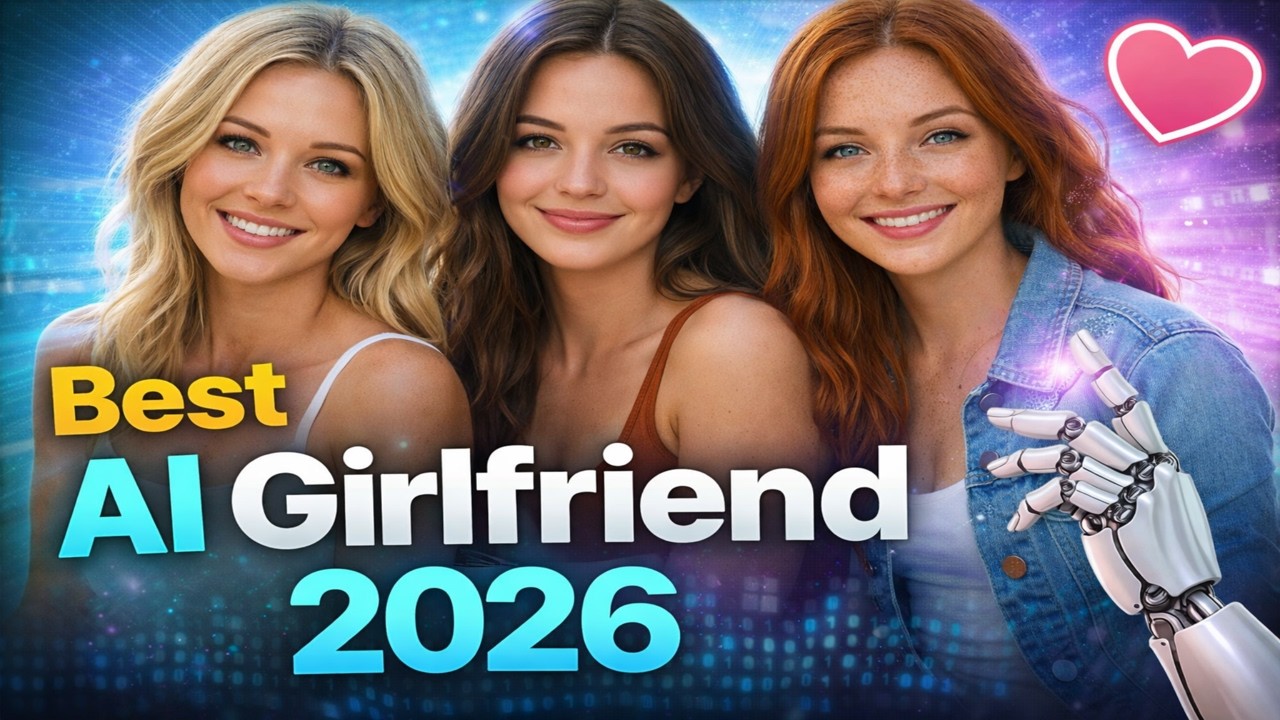 Best AI Girlfriend 2026 💖 (USA) | Top 5 Realistic AI Girlfriend Chat, Voice & Much More