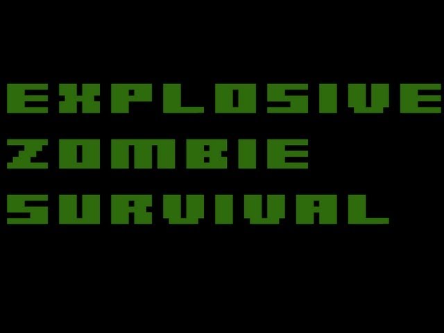 Explosive Zombie Survival Minecraft Map