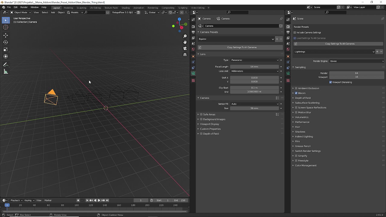 Save Render Presets add-on Tutorial