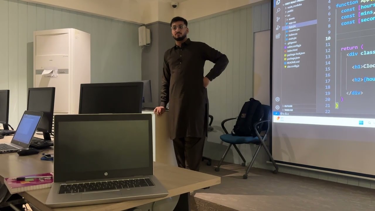 React Stop Start Timer | SMIT B 12