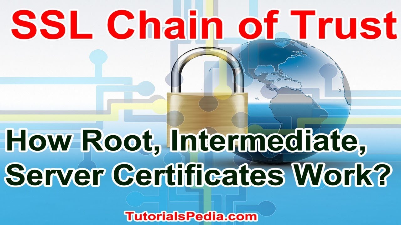 SSL Chain of Trust | How SSL Chain Works | Root Cert, Intermediate Certificate, Server Certificate
