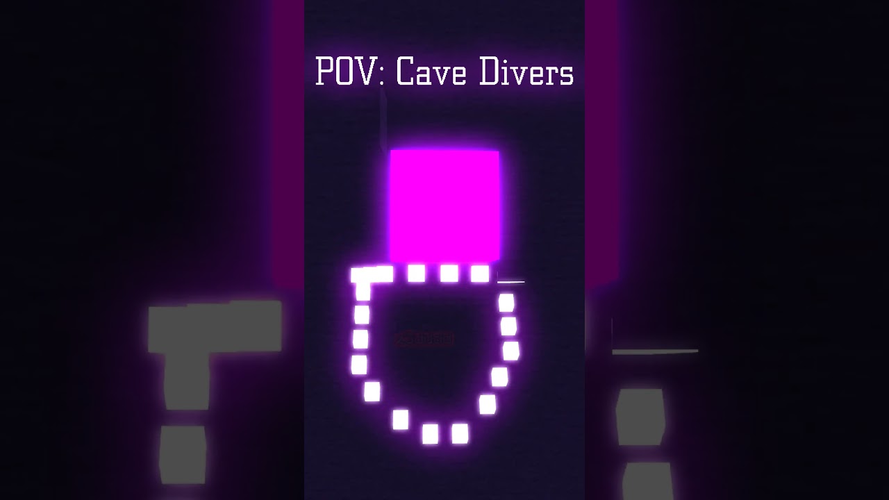 POV: Cave Divers - ItsZed01 Wither Storm #shorts