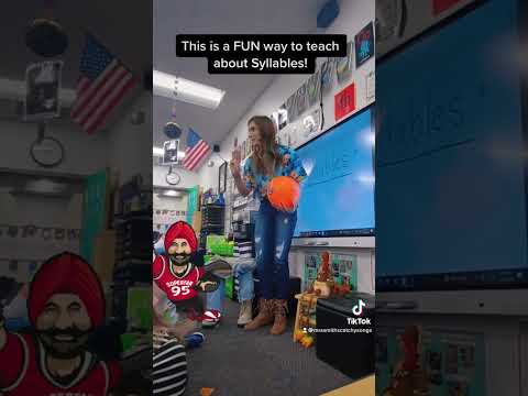 Counting Syllables Lesson