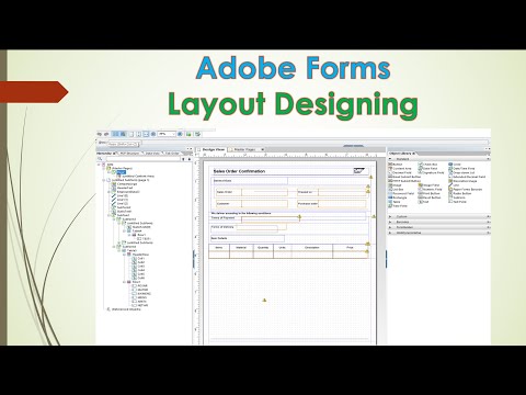 Adobe Forms Layout Designing Part - 1